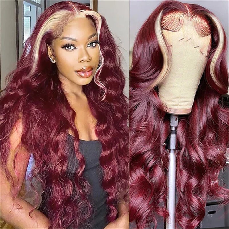 Skunk Stripe Human Hair Wig – Lemoda Hair