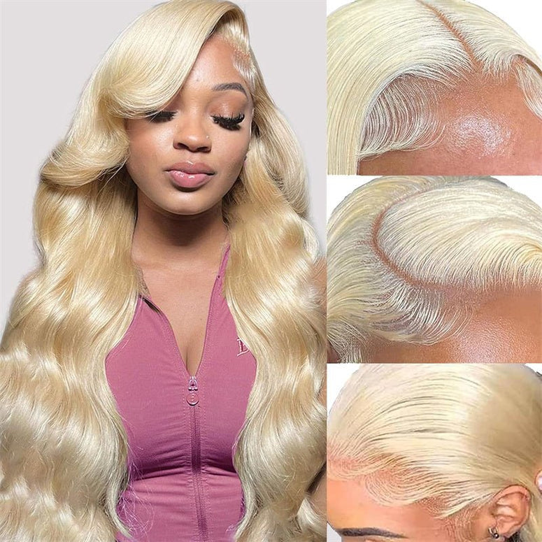 Lemoda Body Wave Lace Front Wigs 13x6 HD Transparent Lace Frontal Wig ...