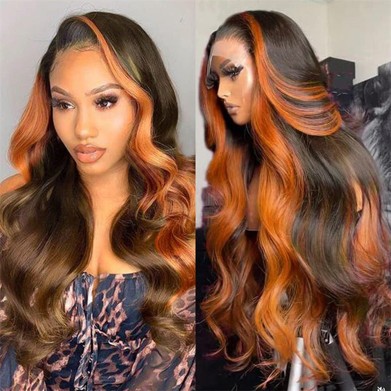 Skunk Stripe Human Hair Wig – Lemoda Hair